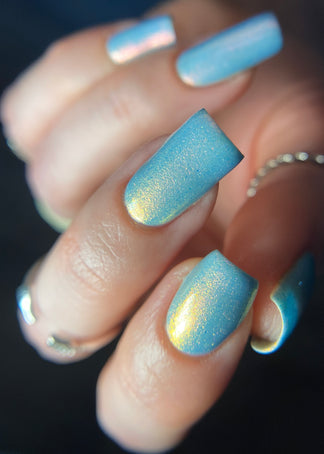 Fire Pink Rainbow.000 Blue Nail Polish – PI Colors